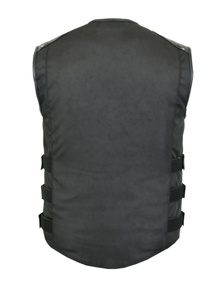Wholesale Men's Leather Vests | DS008 Men's Updated Club Vest | Danie ...